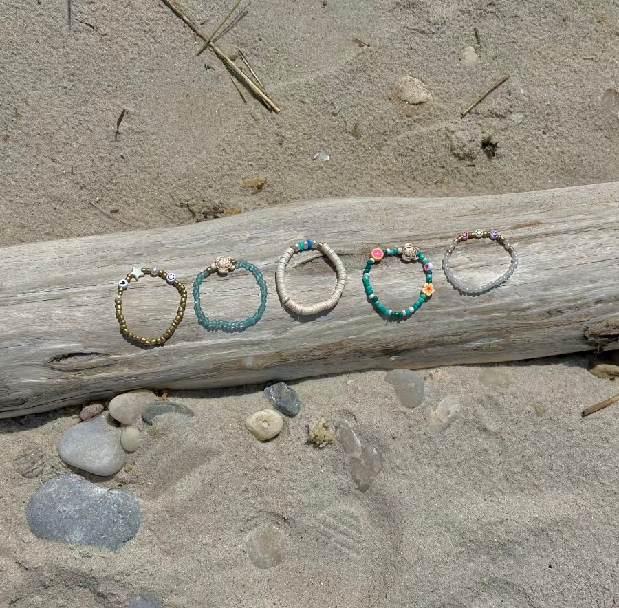 bracelets – ivory moon